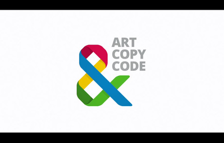 Art Copy Code Logo Authenticity, Art & Copy