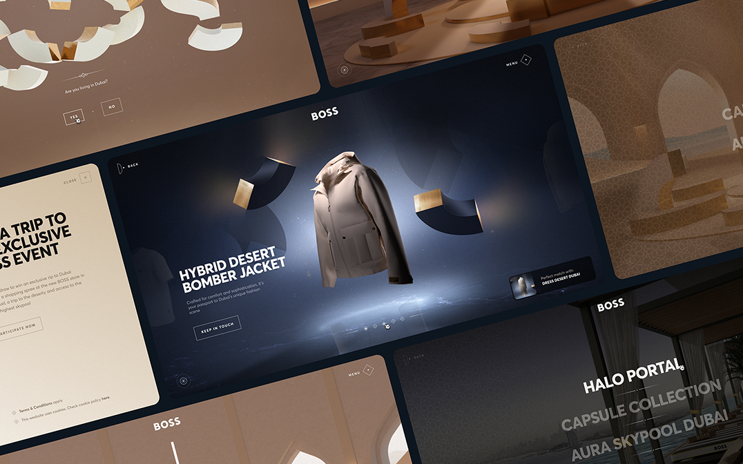 BOSS Dubai Immersive Experience - The FWA