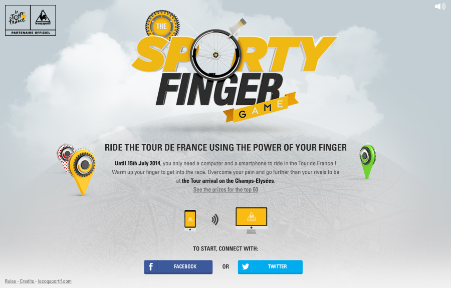 The Sporty Finger Game - The FWA