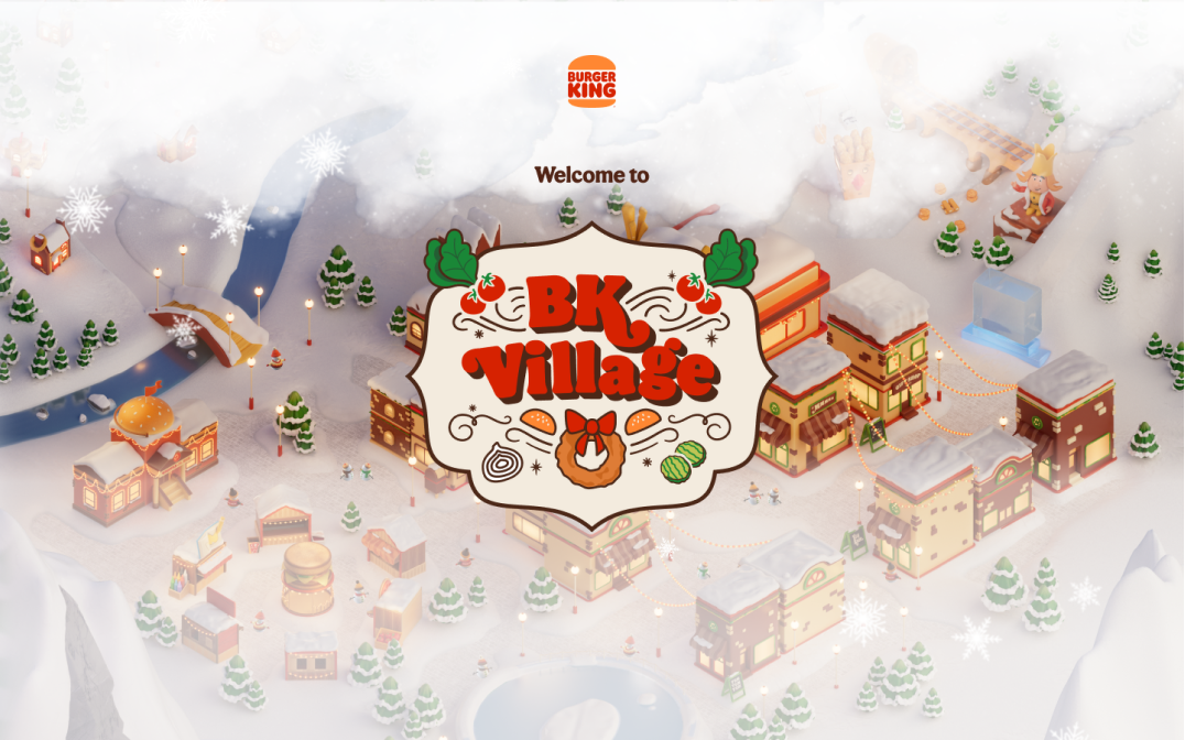 Burger King: BK Village Web Experience - The FWA