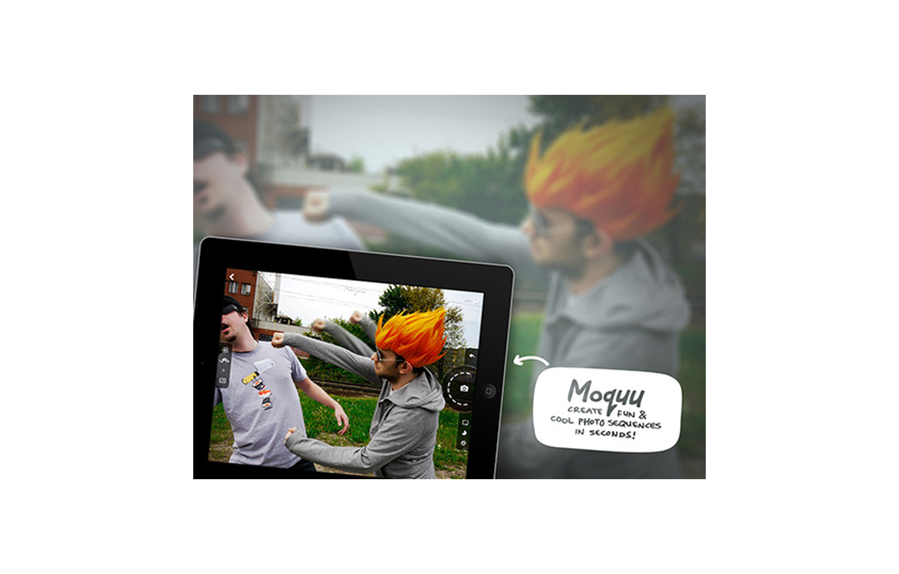 Moquu photo scratcher app - The FWA