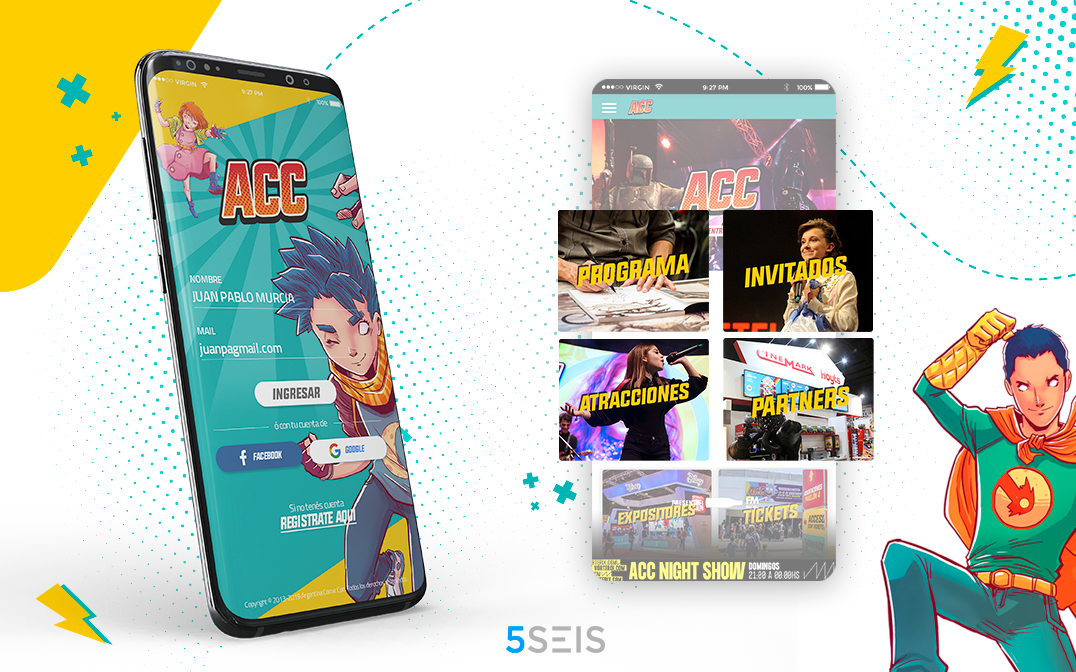 Argentina Comic Con 2019 APP - The FWA