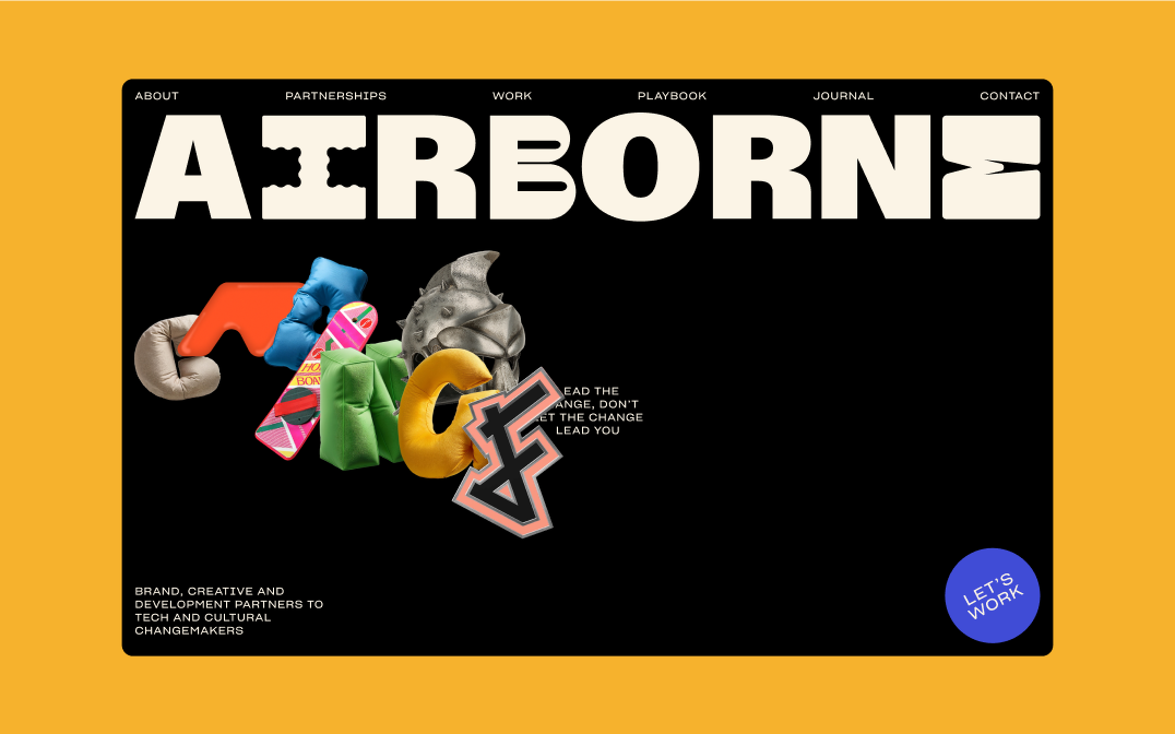 Airborne Studio Rebrand & New Website - The FWA