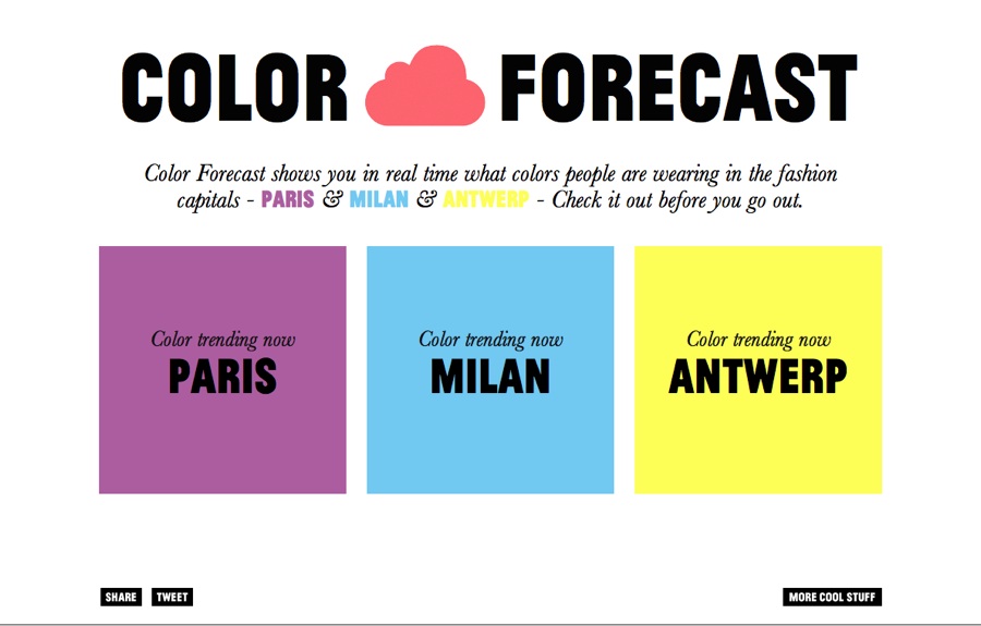 Color Forecast - The FWA