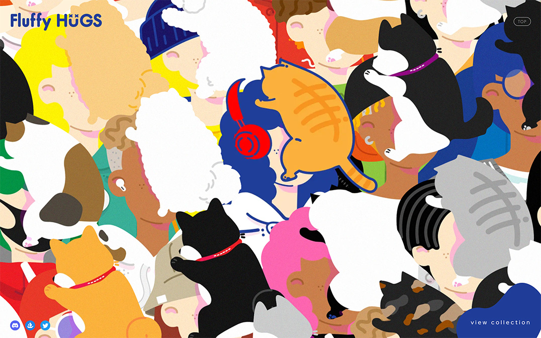 NFT Project "Fluffy HUGS" - The FWA