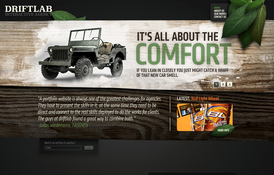 DRIFTLAB | interactive - The FWA