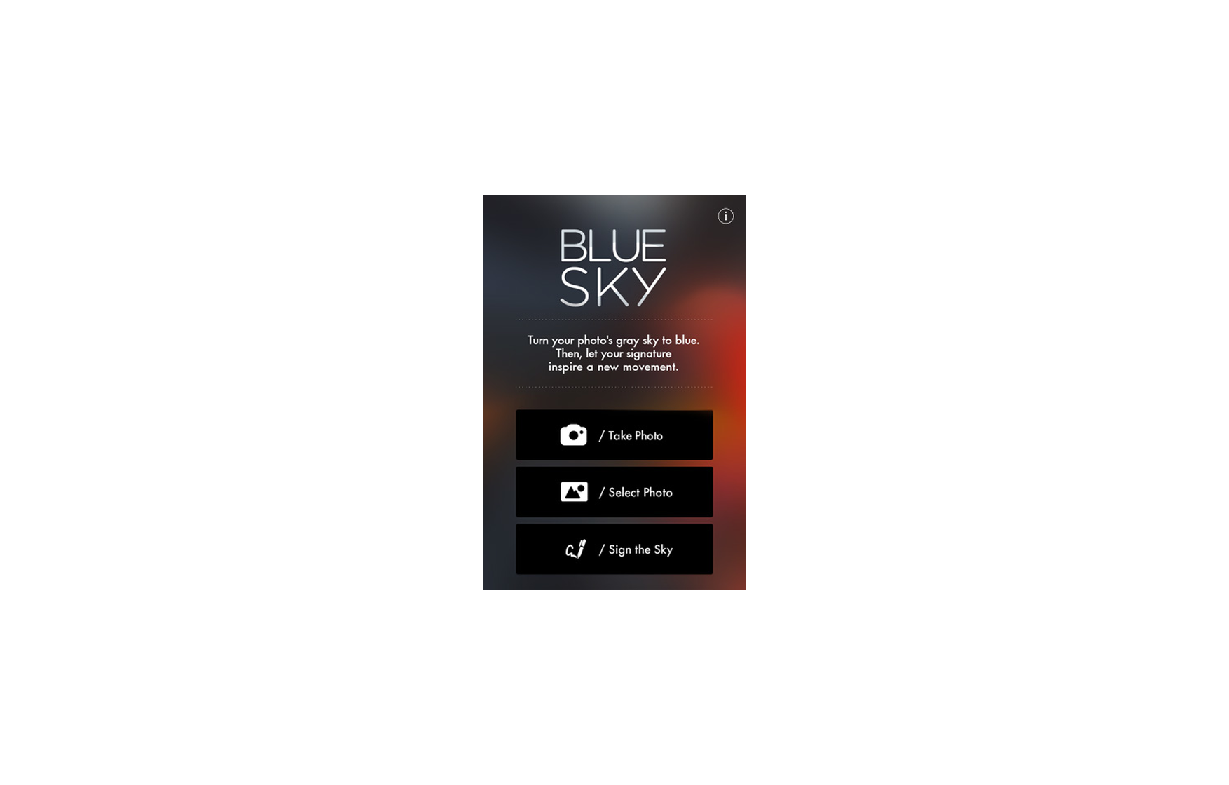 WWF Blue Sky app - The FWA
