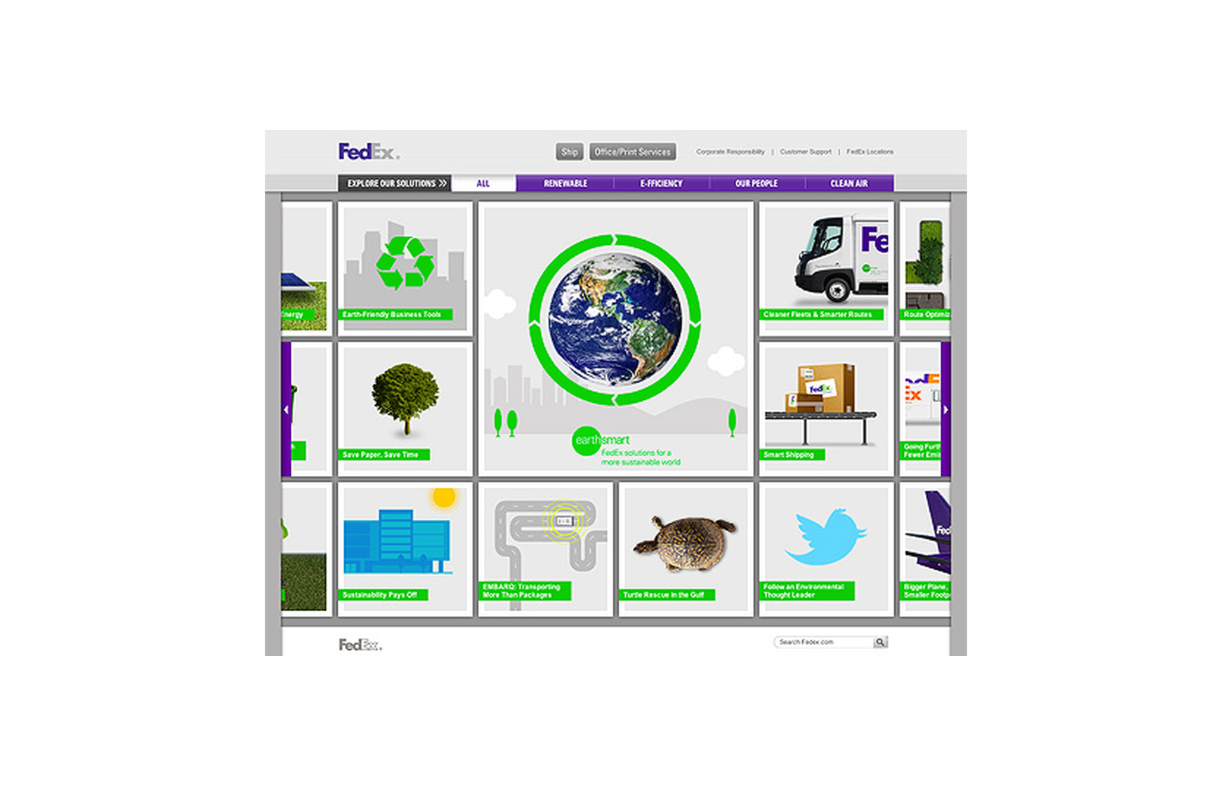 Fedex EarthSmart - The FWA