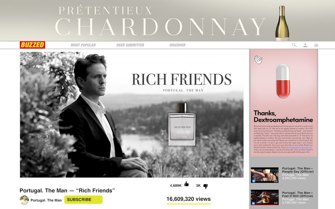 "Rich Friends" Interactive Music Video - The FWA