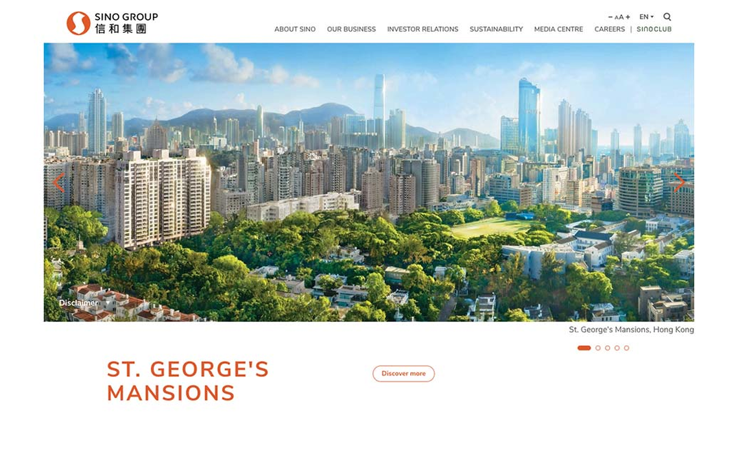 Corporate Website of Sino Group - The FWA