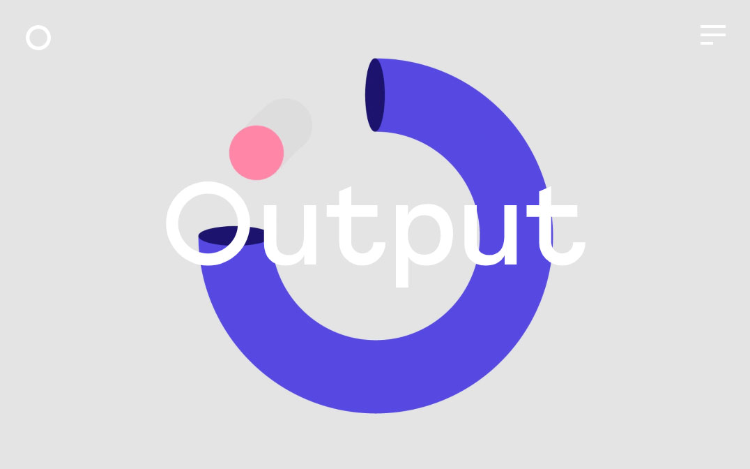 Studio Output website - The FWA
