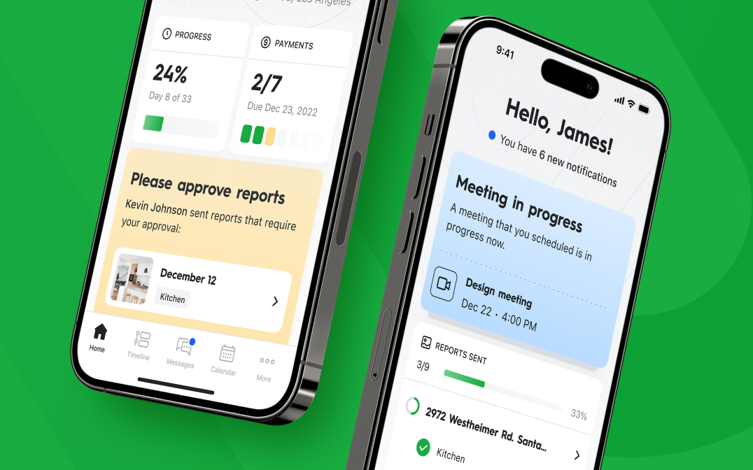 Welcome Renovation • Homeowner App - The FWA