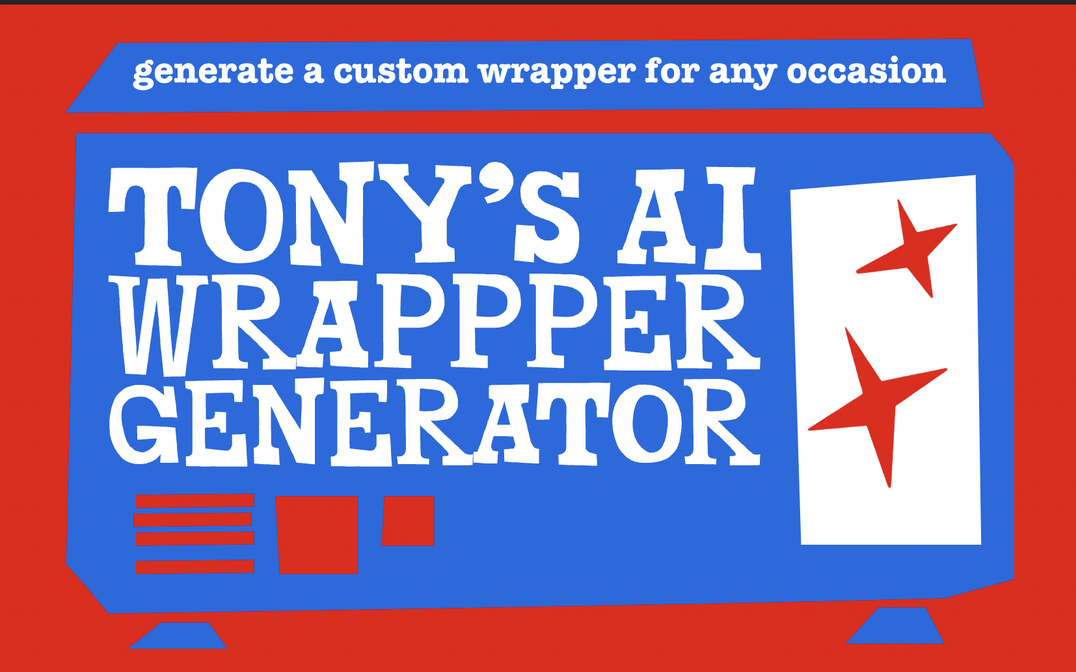 Tony's Chocolonely AI Wrapper - The FWA