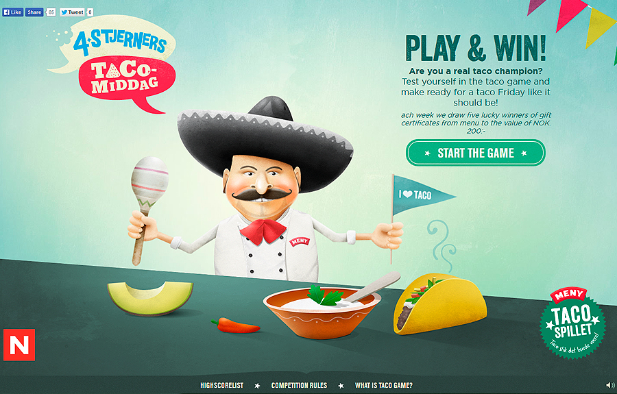 The Taco game - The FWA