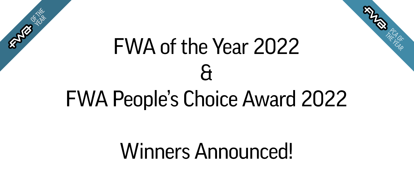 FWA of the Year 2022 & People's Choice Award winners announced! - The FWA